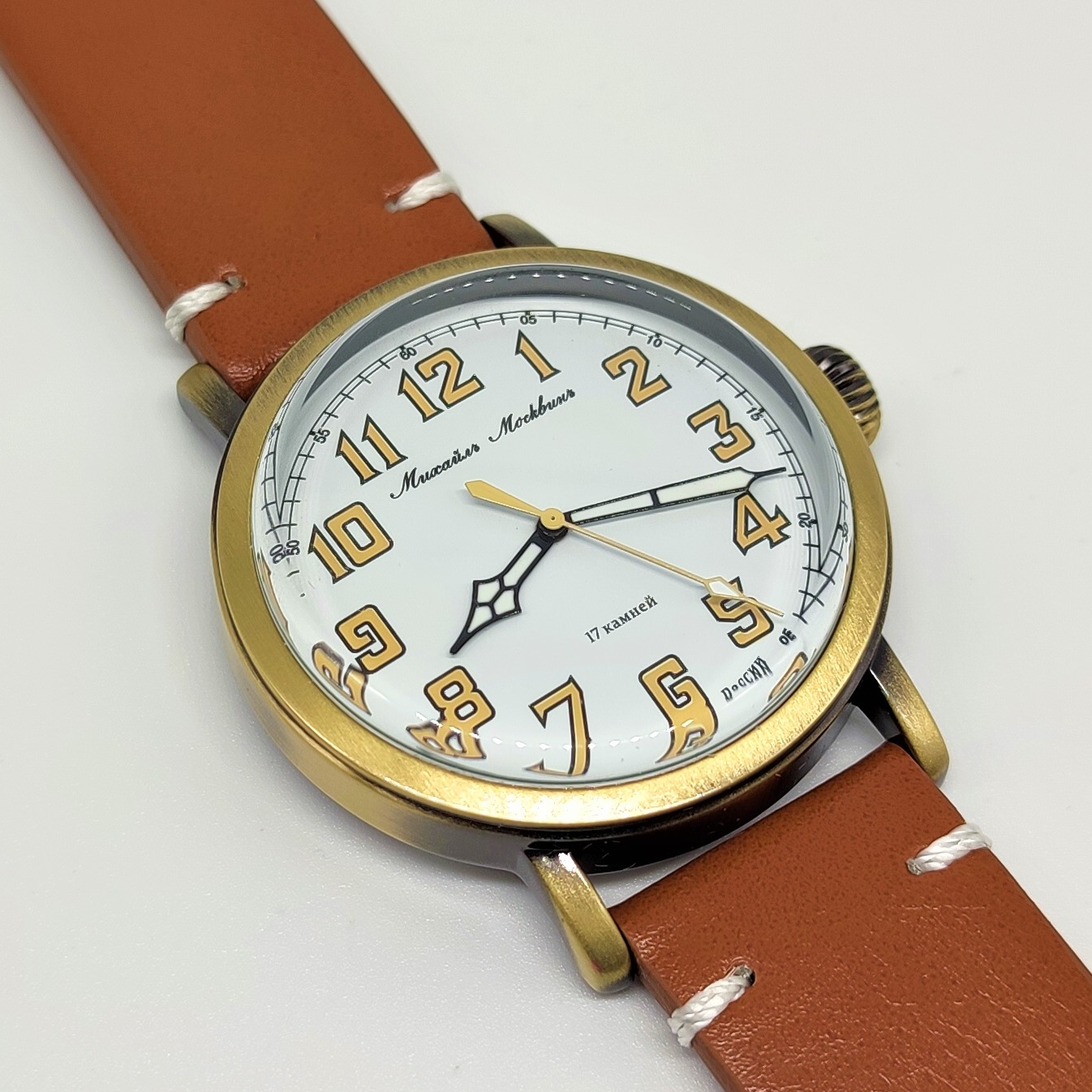 New Vintage Style mechanical watch Mikhail Moskvin 1504a25l4 - Inspire ...