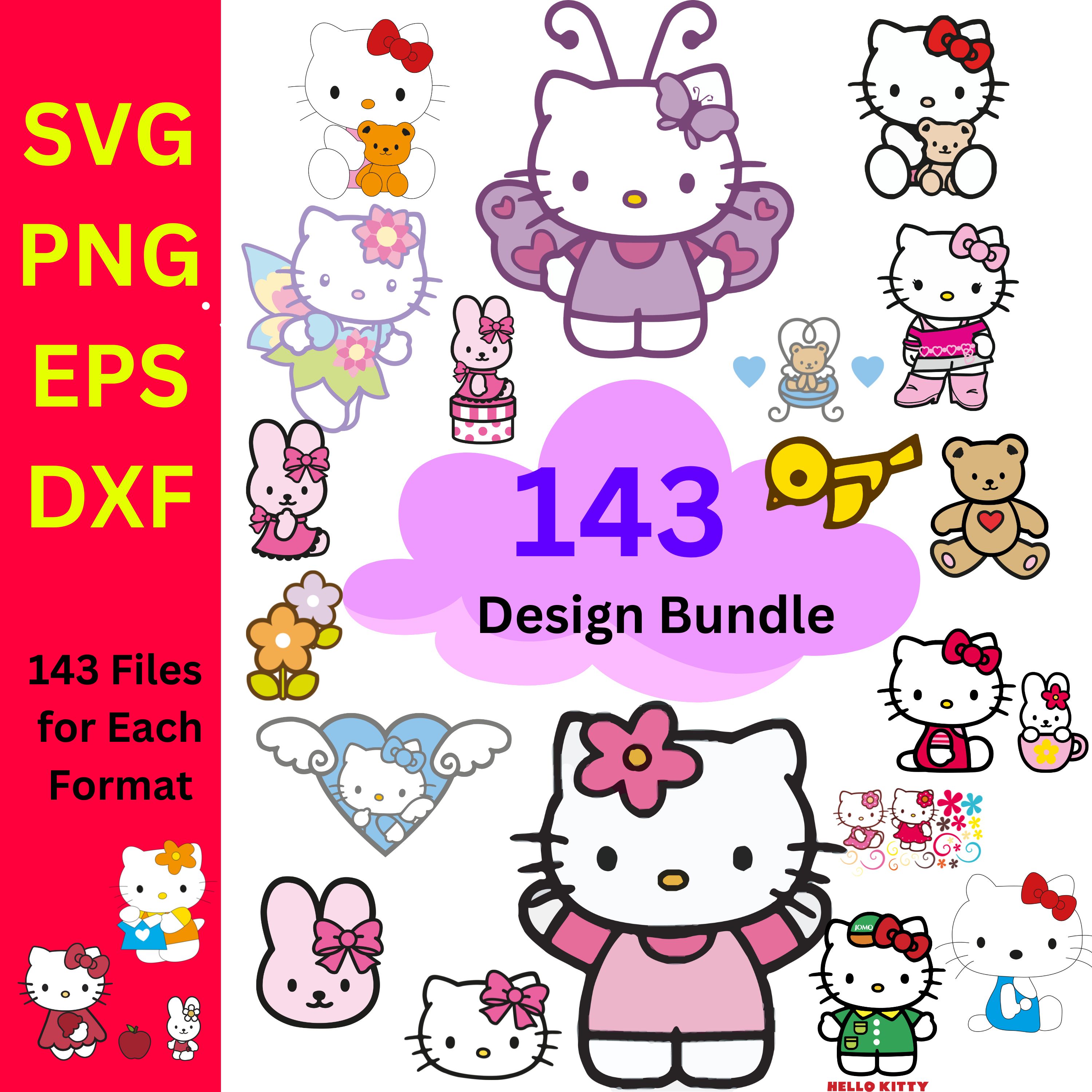 Kawaii kitty svg, Kitty svg bundle, kawaii kitty bow svg | Inspire Uplift