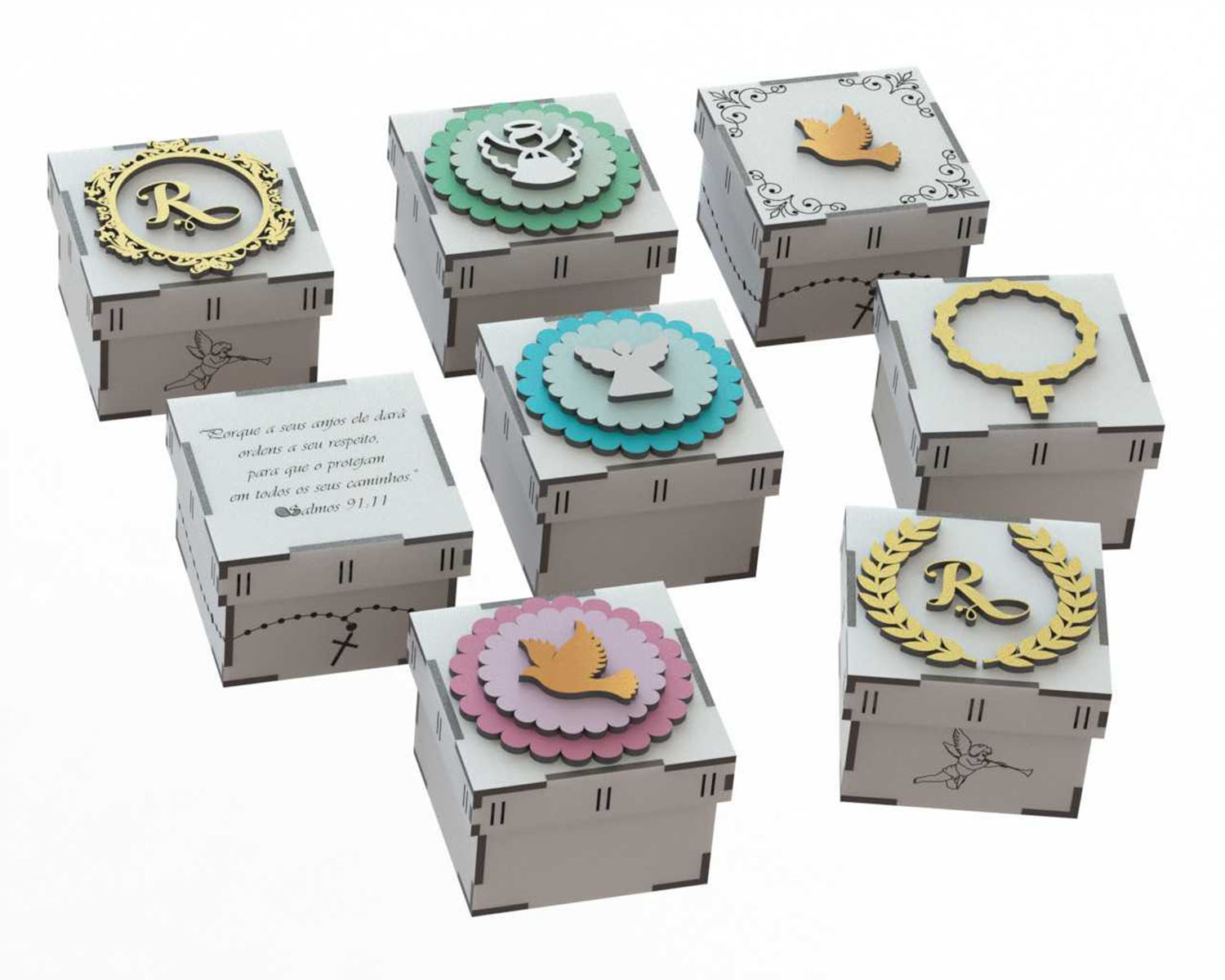 Digital Template Cnc Router Files Cnc Gift Box Files for Woo | Inspire ...