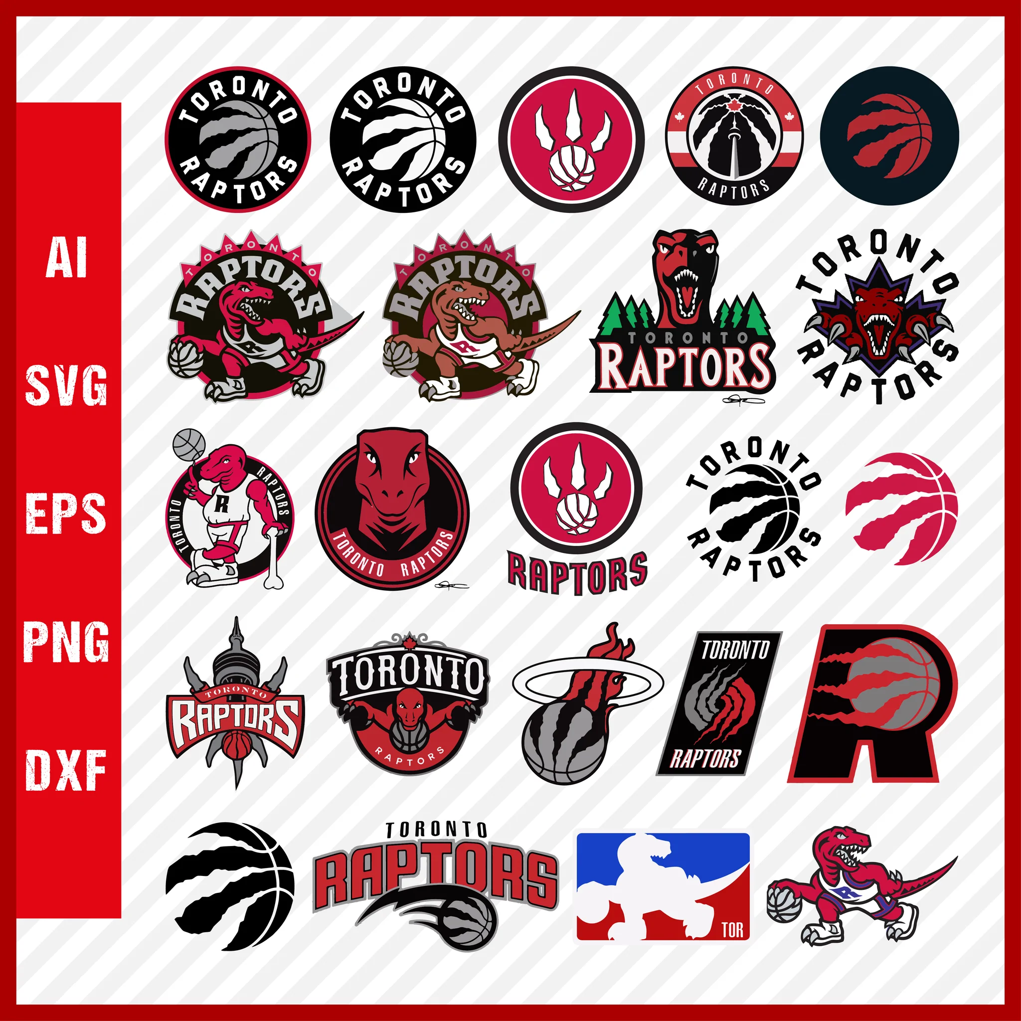 Toronto Raptors Logo SVG - Toronto Raptors SVG Cut Files | Inspire Uplift