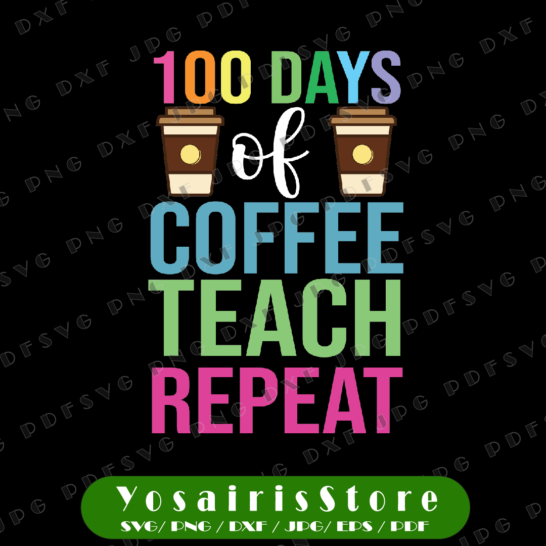 Happy 100th day Of School 1st grade PNG, Teacher Rainbow Png | Inspire ...