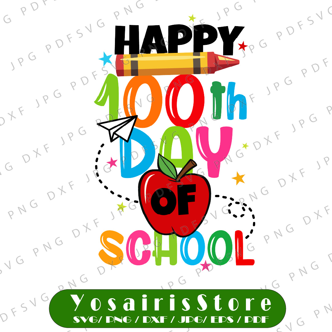 100th Day of School Teachers Svg, 100 Days Svg, 100th Day of | Inspire ...