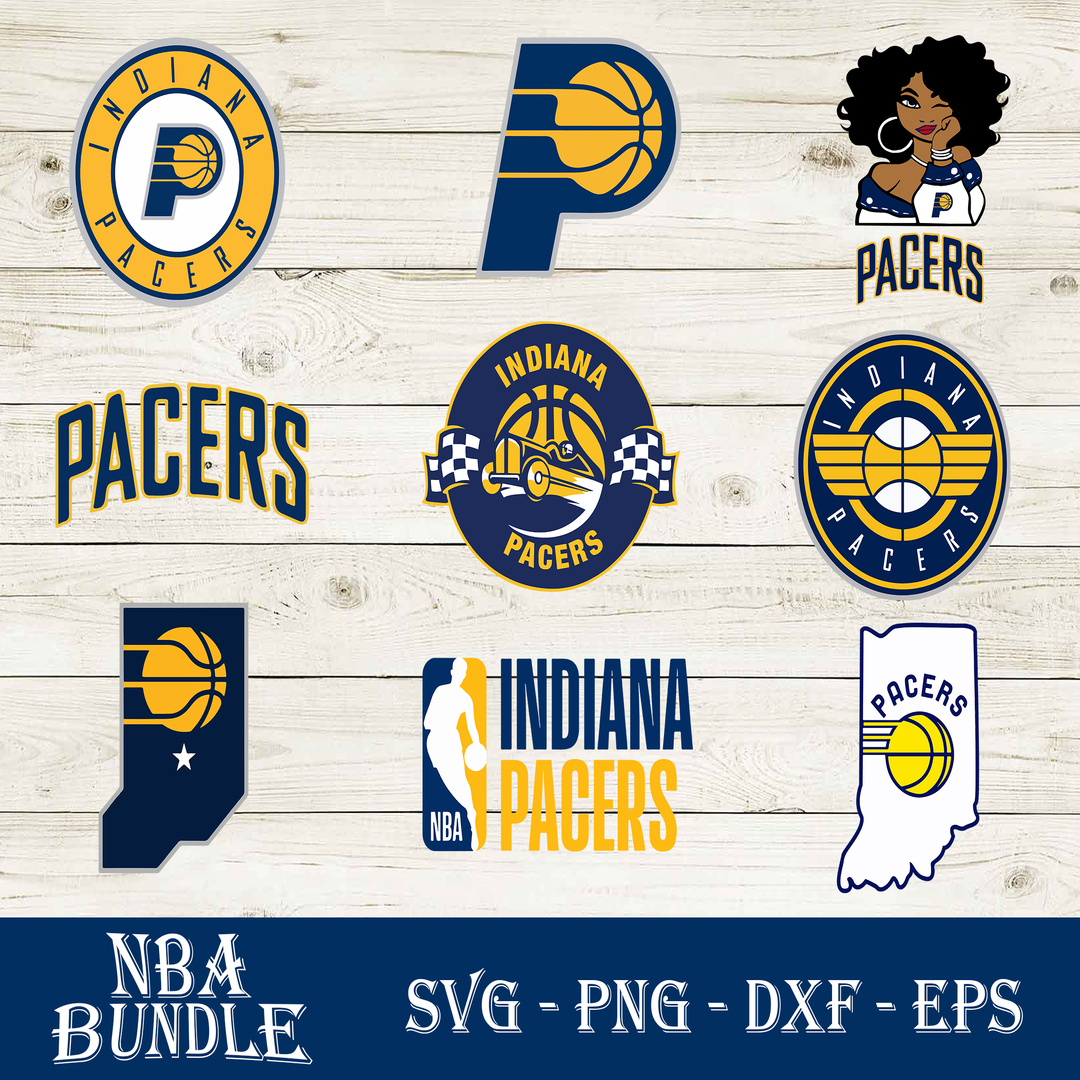 Indiana Pacers Bundle SVG, Indiana Pacers SVG | Inspire Uplift