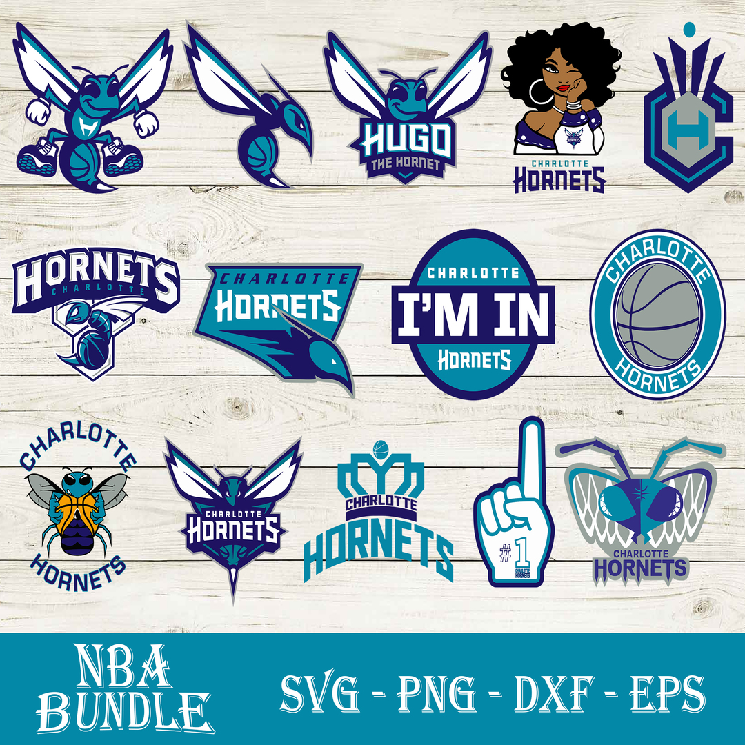 Charlotte Hornets Bundle SVG, Charlotte Hornets SVG | Inspire Uplift