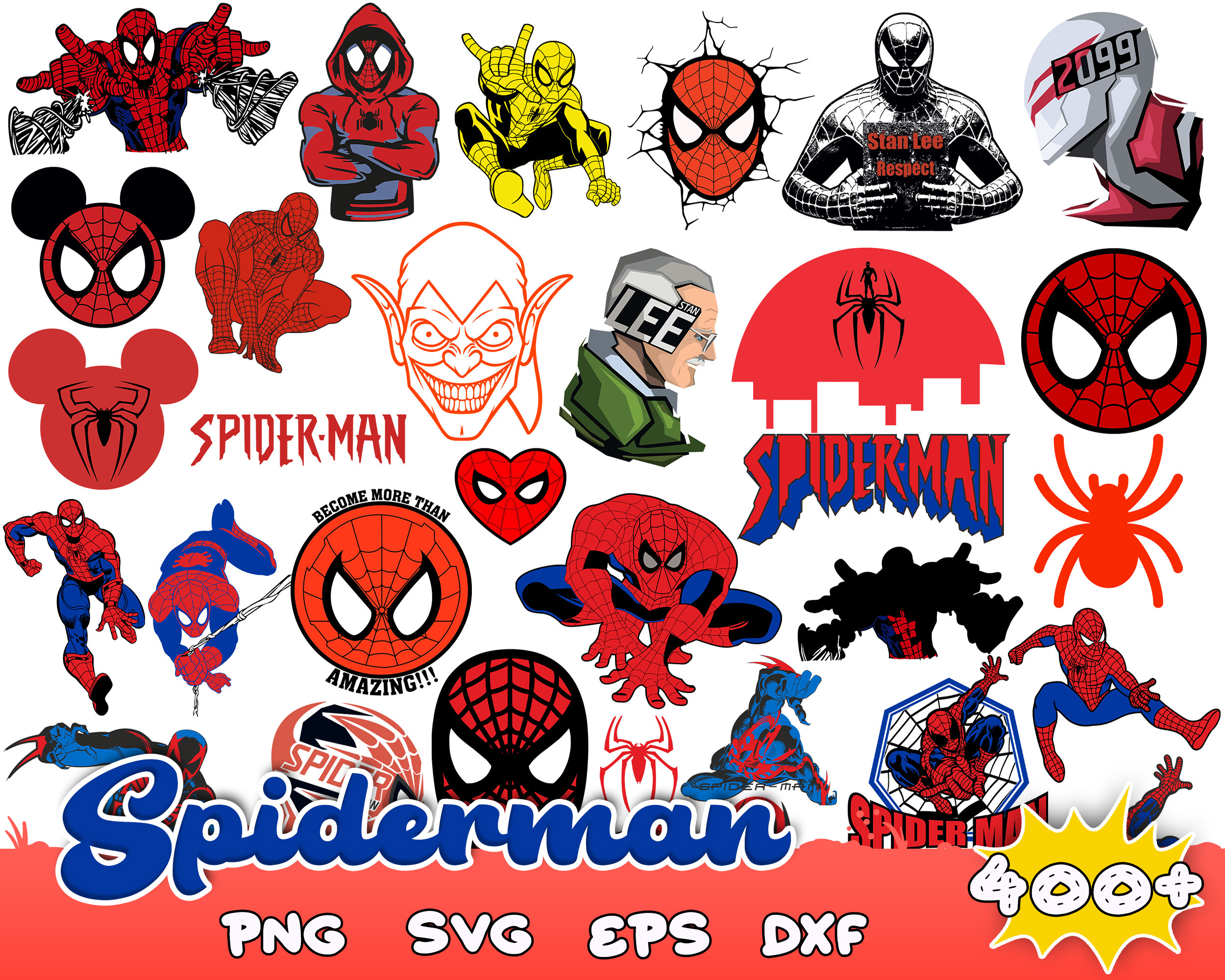 400 Spiderman SVG, spiderman png files, spider man svg bundl | Inspire ...