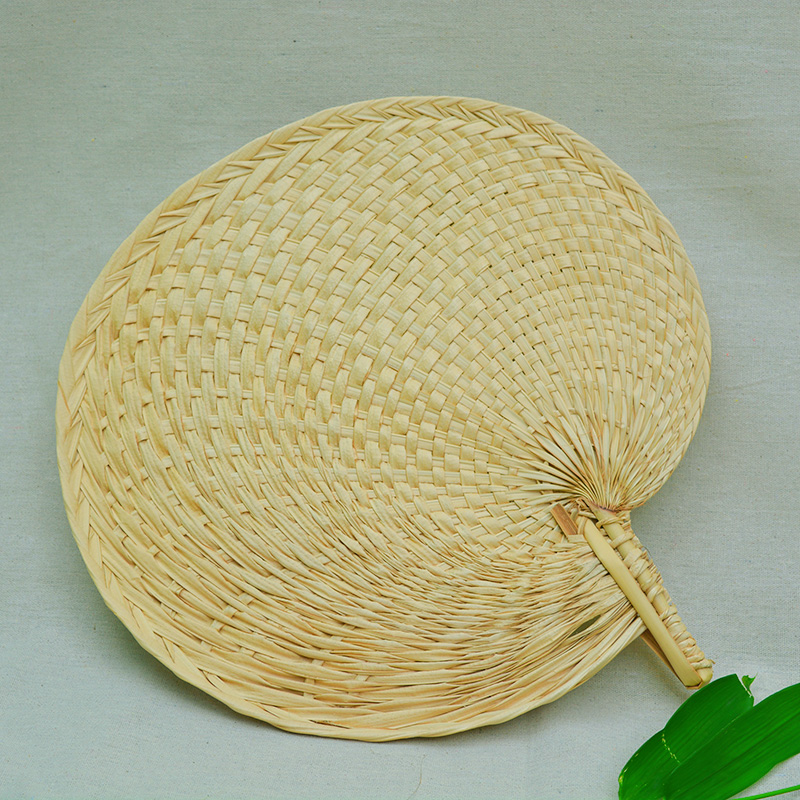 Palm leaf fan – traditional hand-woven palm-leaf fan | Inspire Uplift