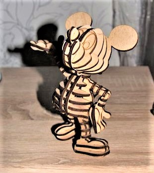 Digital Template Cnc Router Files Cnc Mouse Files for Wood L | Inspire ...