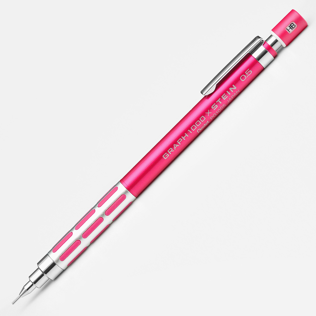 VINTAGE PENTEL GRAPH 1000 STEIN PG1005SP PINK LIMITED 0.5MM | Inspire ...