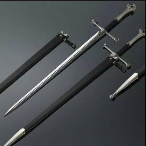 ANDURIL Sword of Strider, King Aragon Ranger Sword, LOTR Nar | Inspire ...
