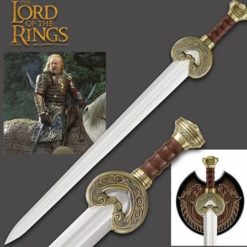Lord of the Rings king Theoden Rohan Sword, LOTR Herugrim Sw | Inspire ...
