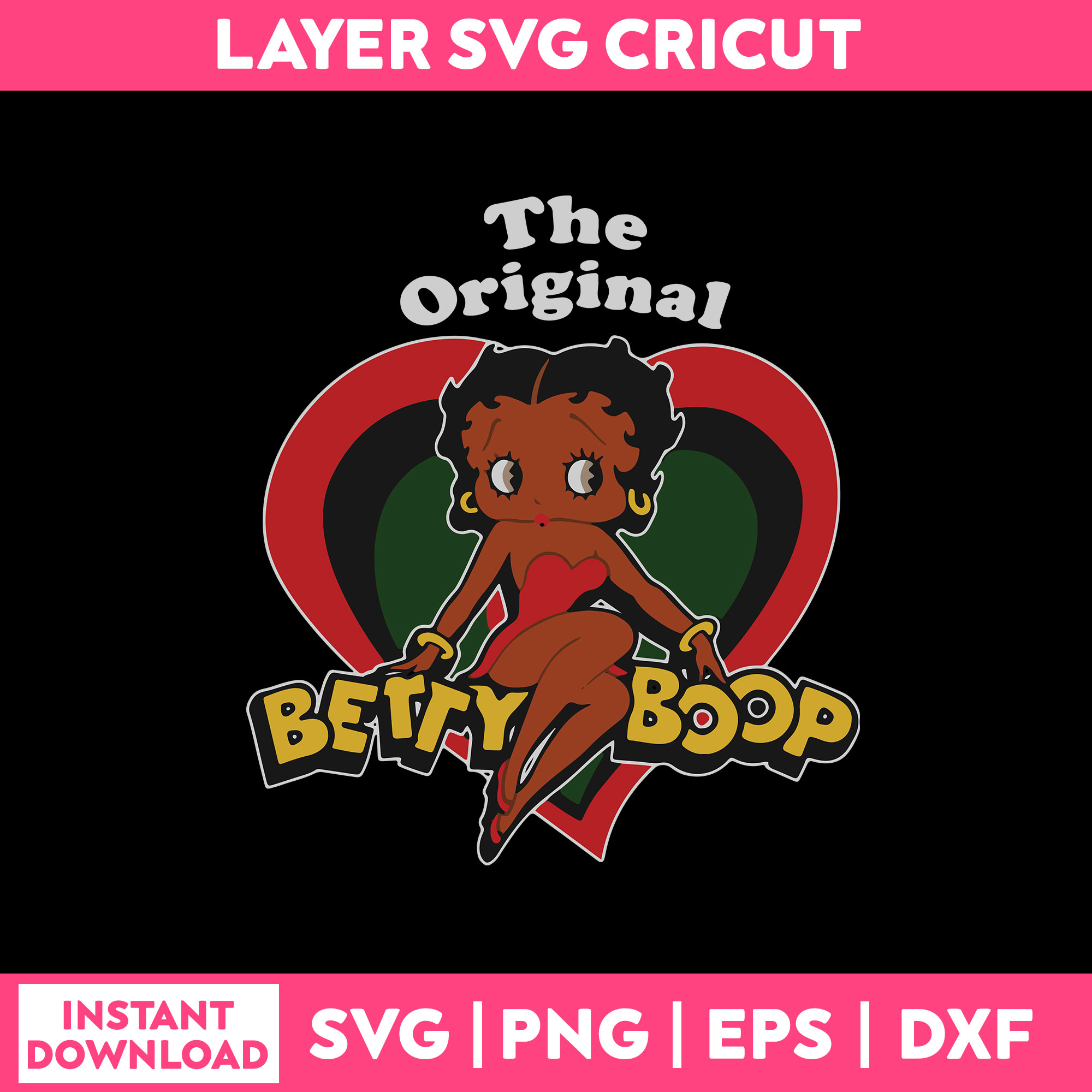 The Original Betty Boop Svg, Beety Boop Svg, Png Dxf Eps Fil | Inspire ...