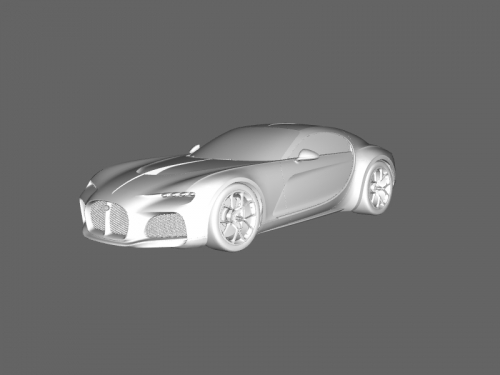 Beauty 1 3d Model Car STL 3D Printing Bugatti Atlantic | Inspire Uplift