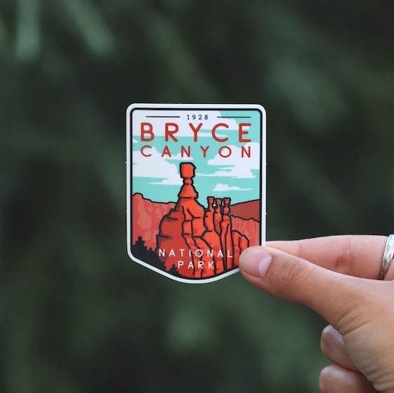 Bryce Canyon National Park Sticker Waterproof Vinyl Sticker, | Inspire ...