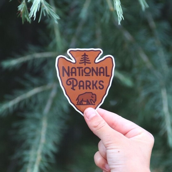 National Parks Sticker Waterproof Vinyl Sticker, UV resista - Inspire ...