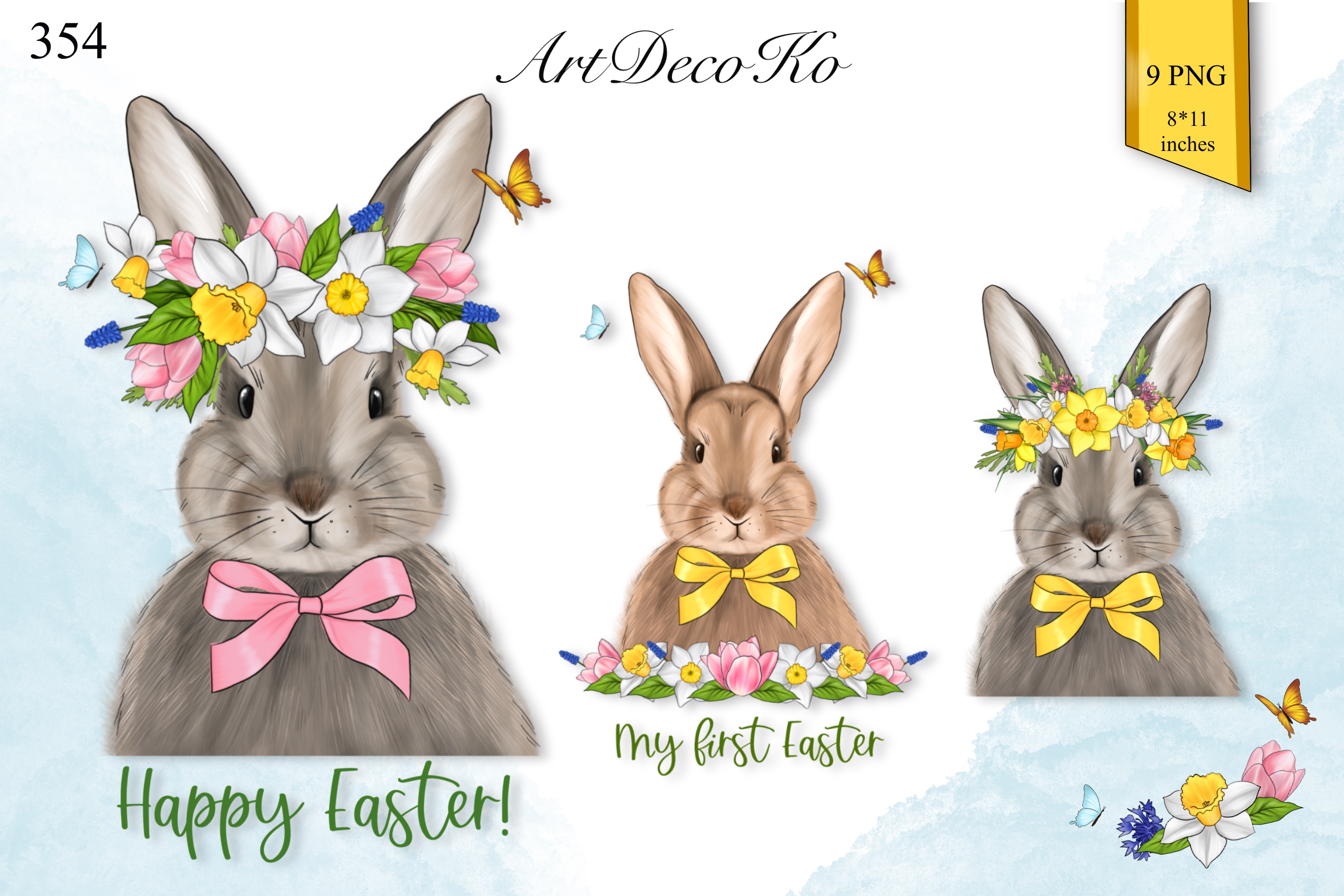 Easter Bunny Clipart | Inspire Uplift