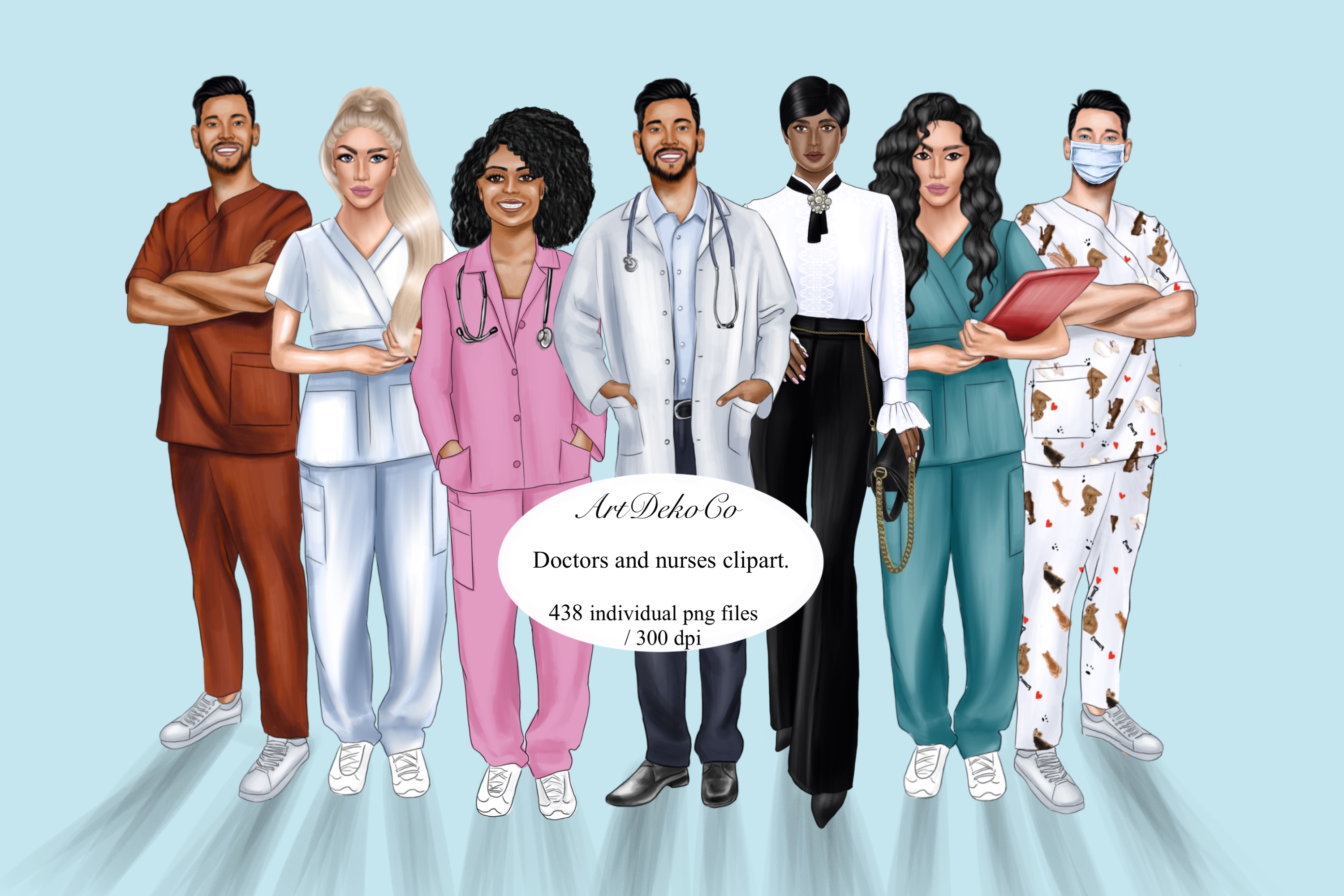 Doctor clipart, Nurse clipart, Doctors clip art - Inspire Uplift