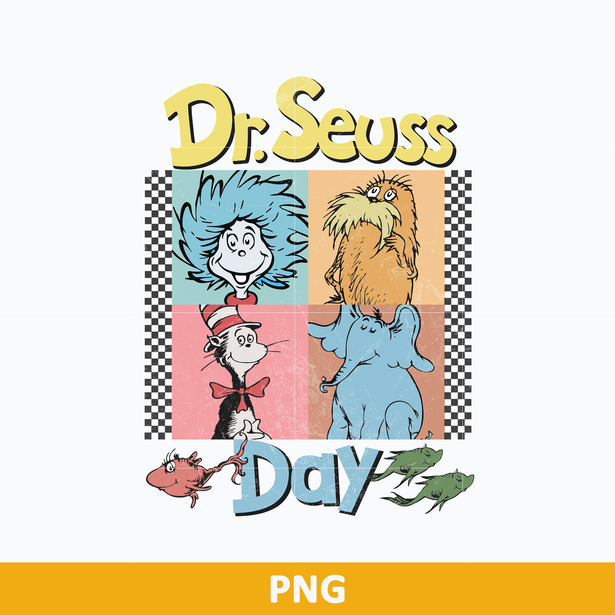Dr Seuss Day Png, Dr Seuss Png, Dr Seuss Character Png | Inspire Uplift