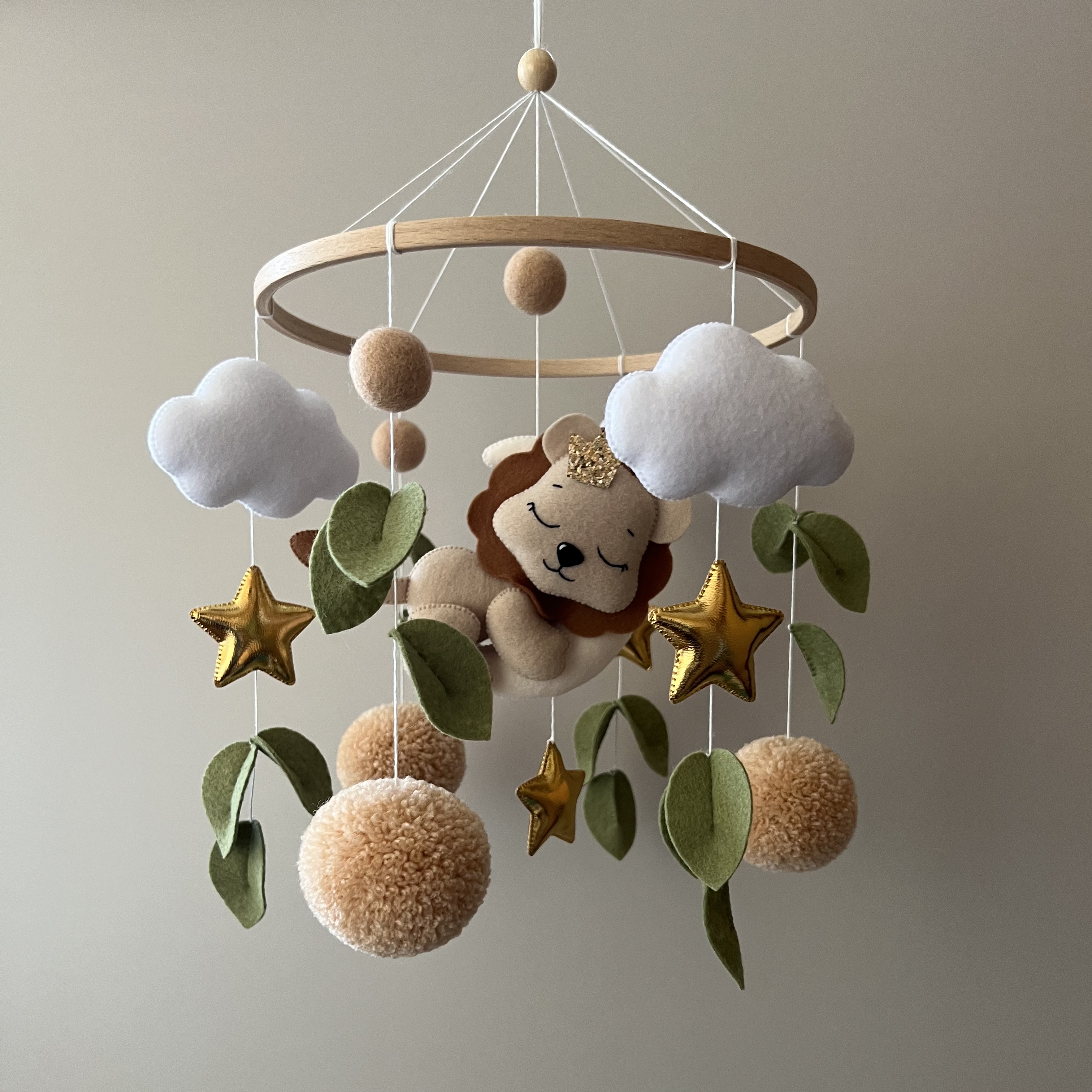 Forest baby mobile , woodland baby mobile, baby mobile with - Inspire ...