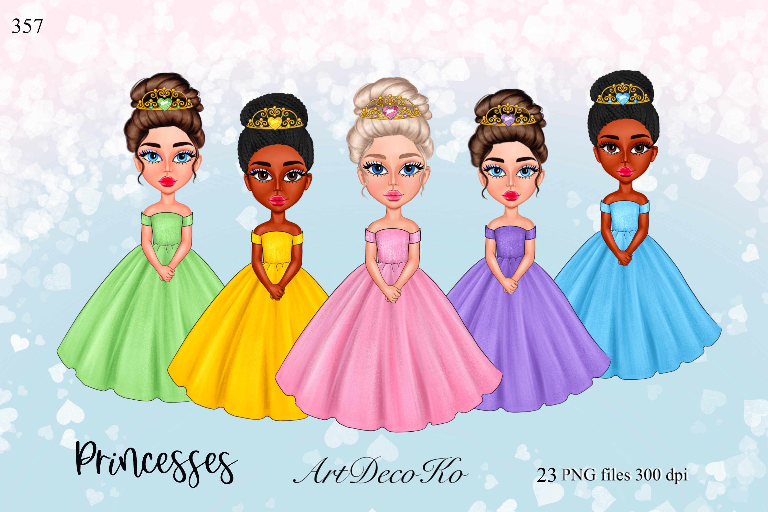 Little Princess Clipart | Inspire Uplift
