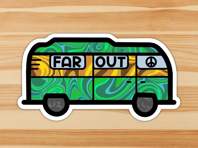 Camper Van Vinyl Sticker | Inspire Uplift