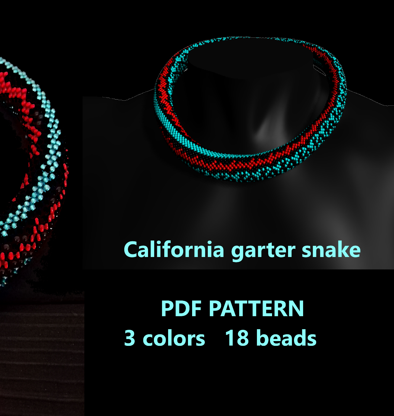 PDF Bead Crochet Pattern , Pattern for Necklace and Bracelet | Inspire ...