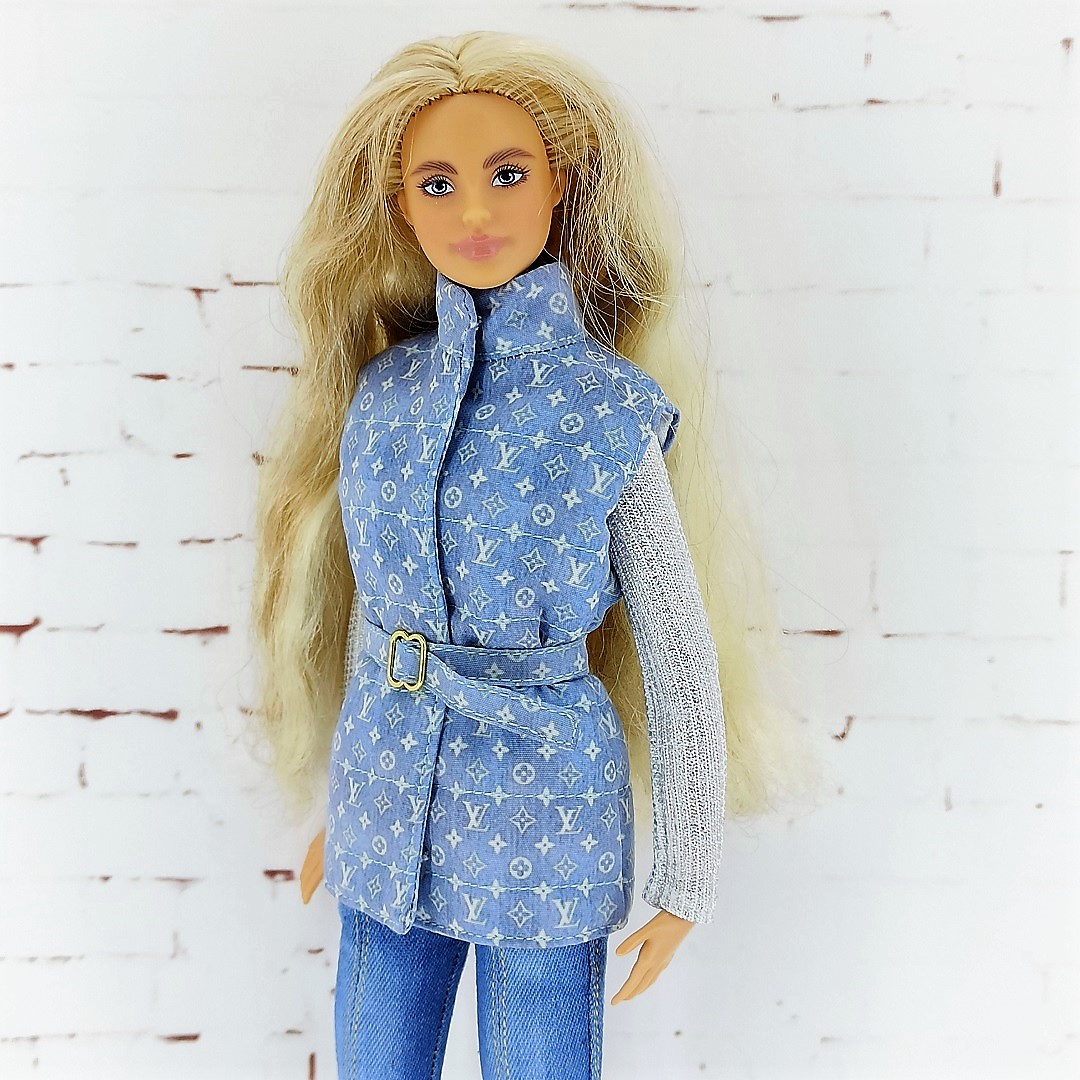 Quilted vest for tall Barbie, also for other dolls of simila - Inspire ...