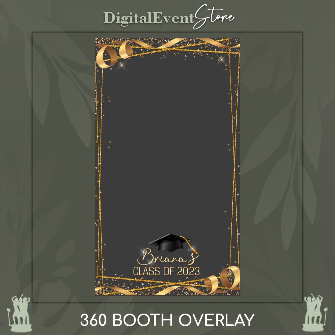 Graduation 360 Overlay Photobooth Class of 2023 Videobooth 3 | Inspire ...