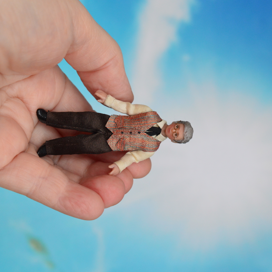 Man doll in 1/24 scale. MiniArtDoll. Miniature 1/24th scale | Inspire ...