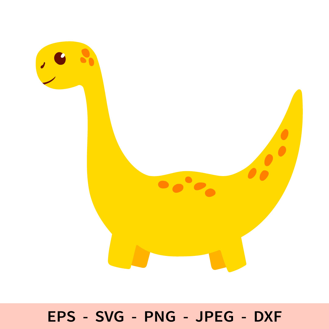 Cute Dinosaur Svg Kid Dino File for Cricut Baby dino Clipart | Inspire ...