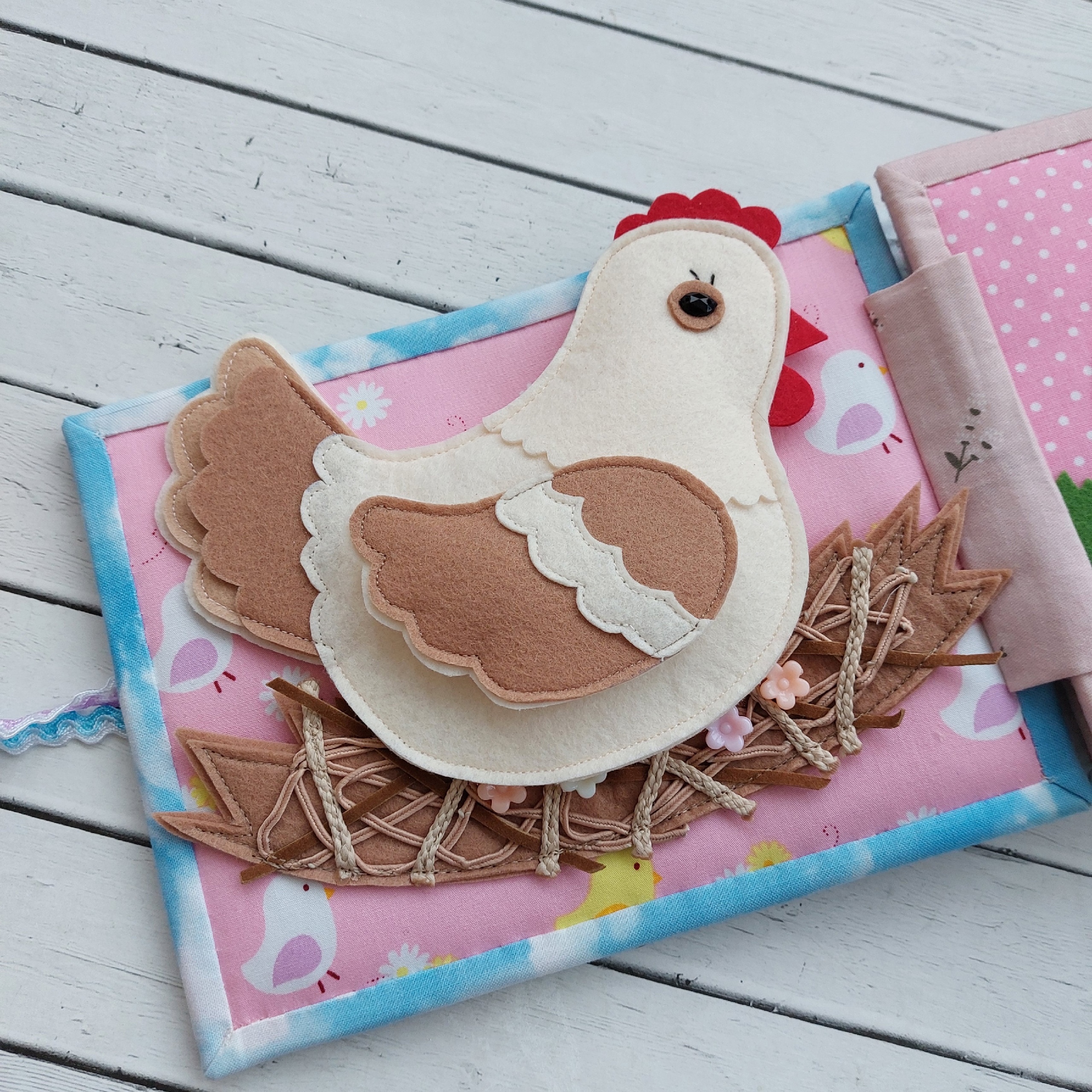 Easter Book, Children's Montessori Silent Felt Book, Educati - Inspire ...