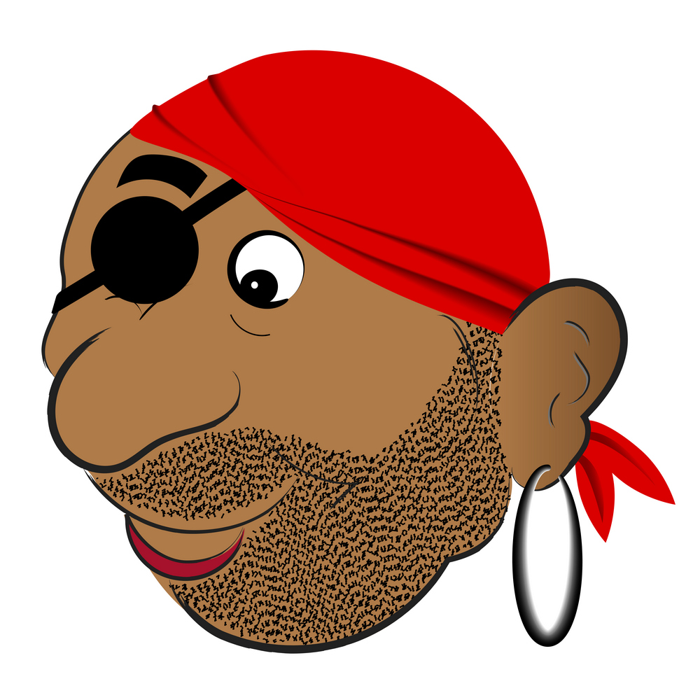 Print with a pirate, filibuster, corsair. Paintings for the - Inspire ...