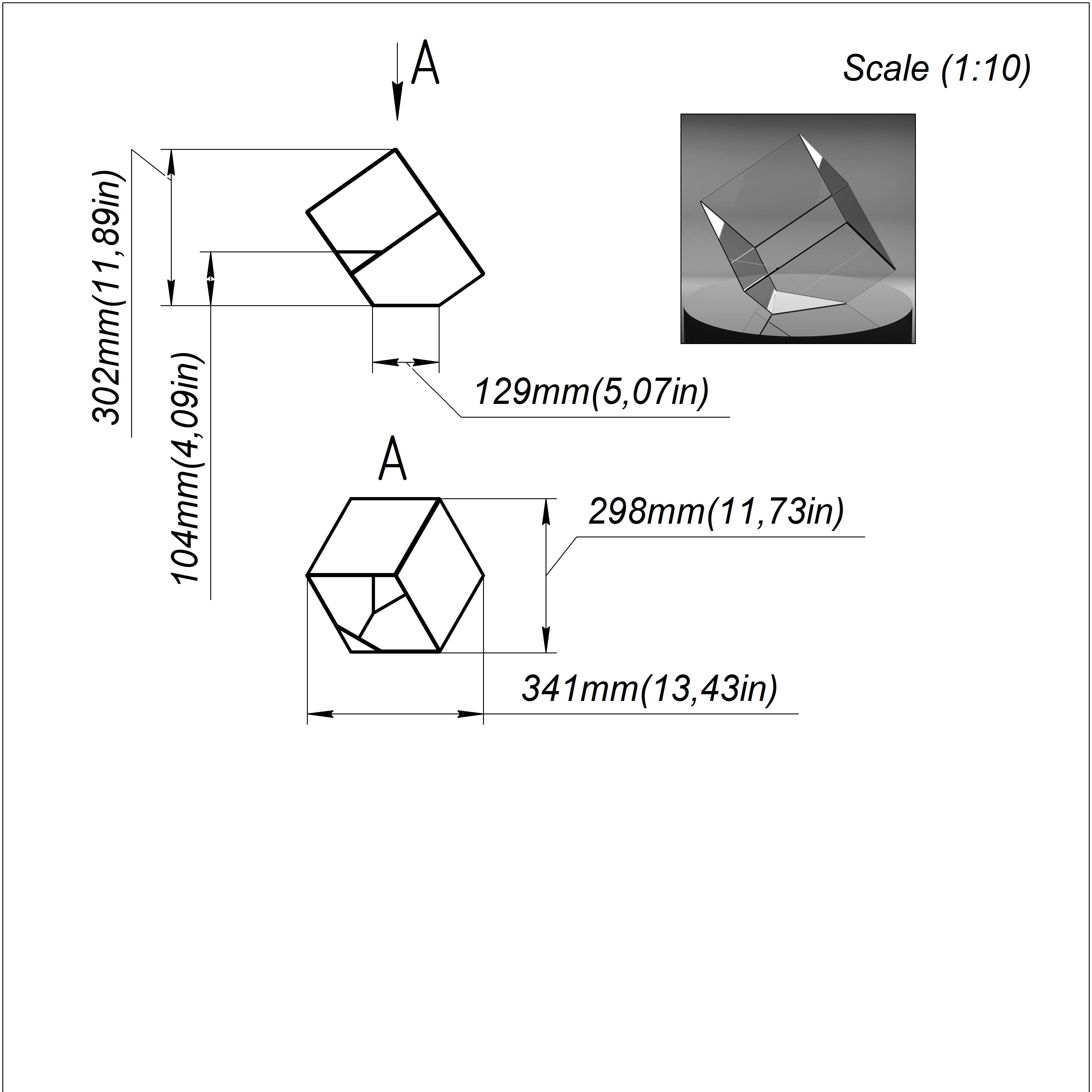 Project 358. Stained glass printable pattern. Brillant3d | Inspire Uplift