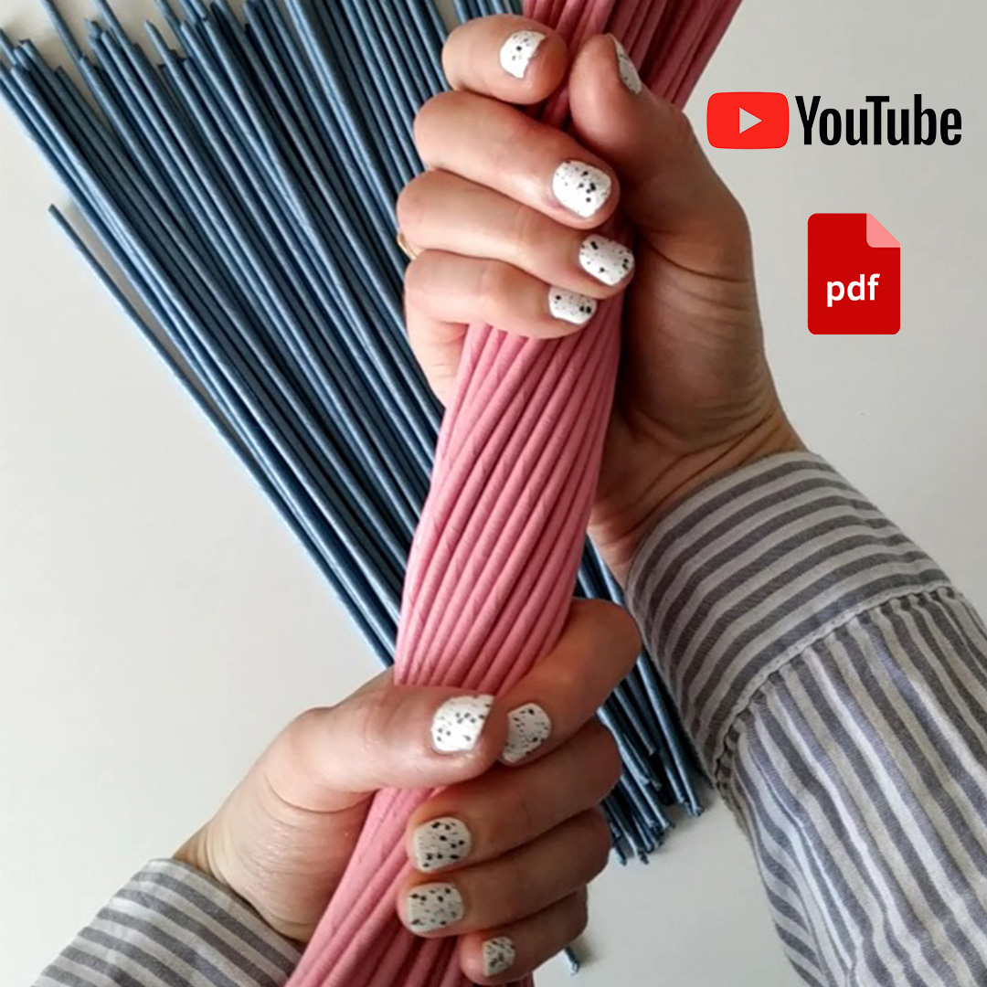 Creating elastic paper vine. Flexible paper vine Paper stick | Inspire ...