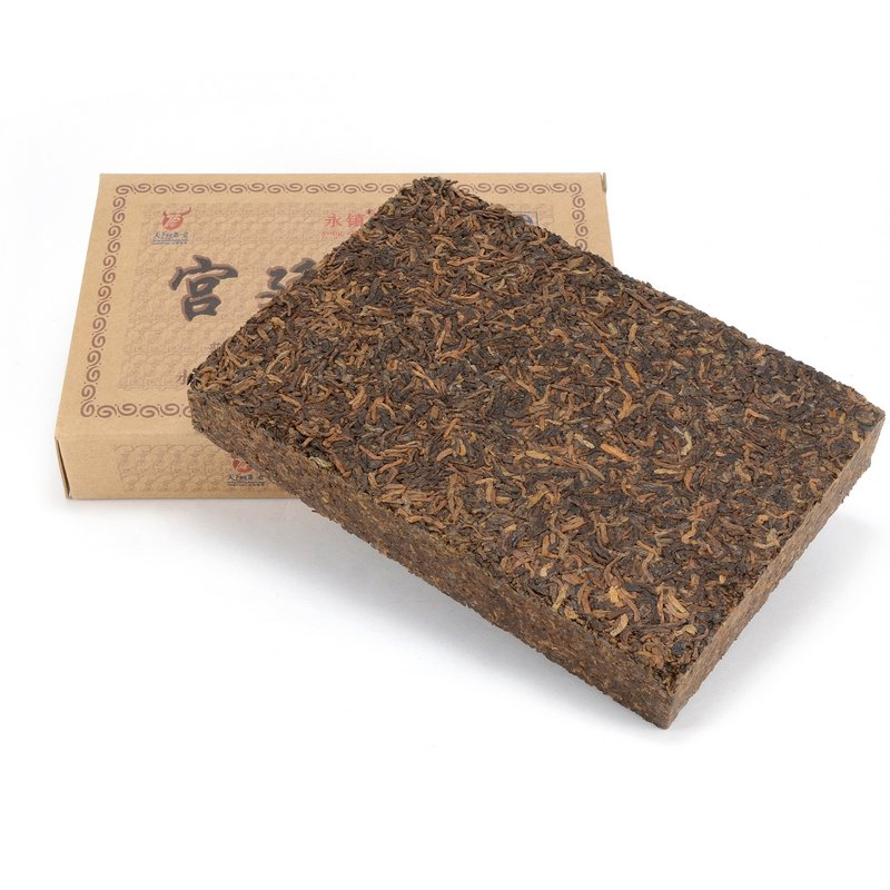 Puer Tea Brick Gong ting Imperial Invigorating 250 grams Chi | Inspire ...