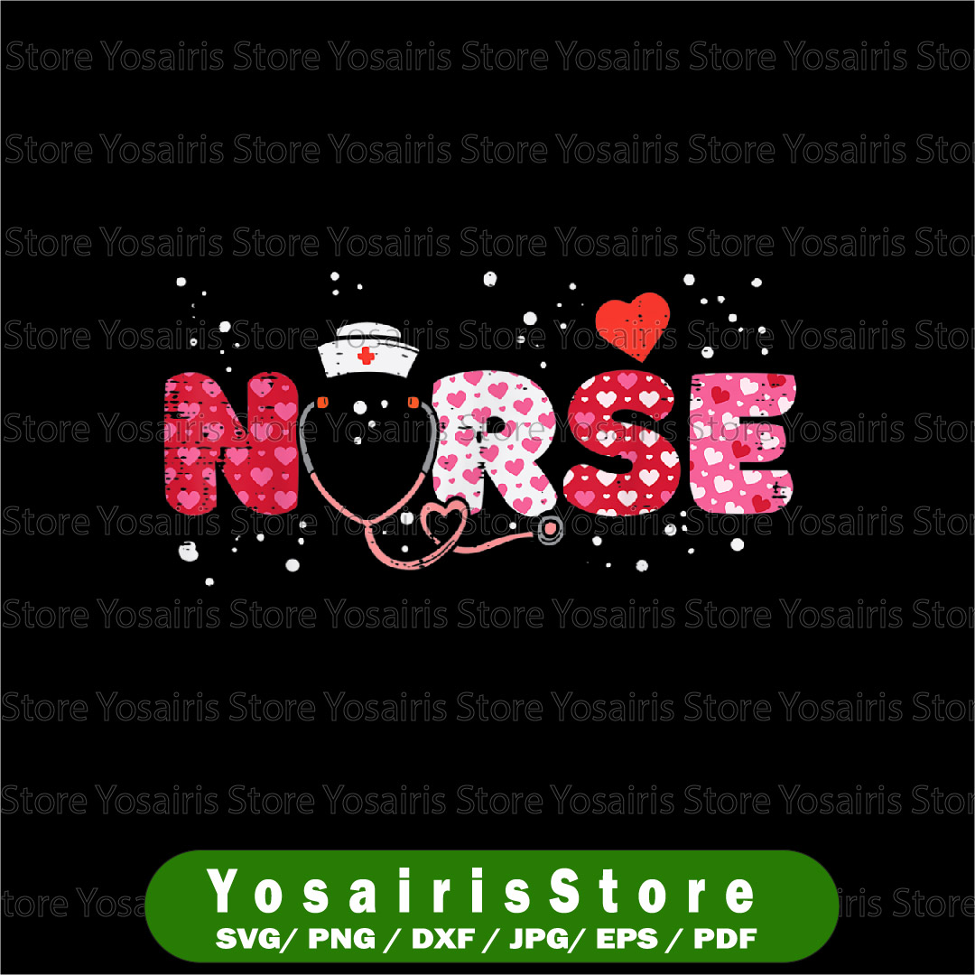 Nurse Valentines Day png, Valentine ER ICU RN Nurses Png, Va | Inspire Uplift