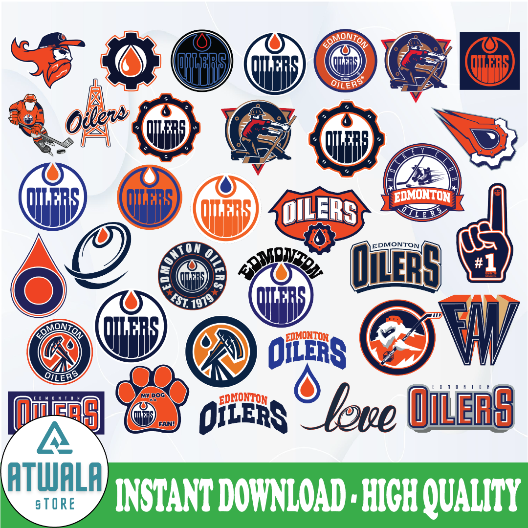 Edmonton Oilers Bundle SVG, Edmonton svg, Oilers svg, dxf, p | Inspire ...