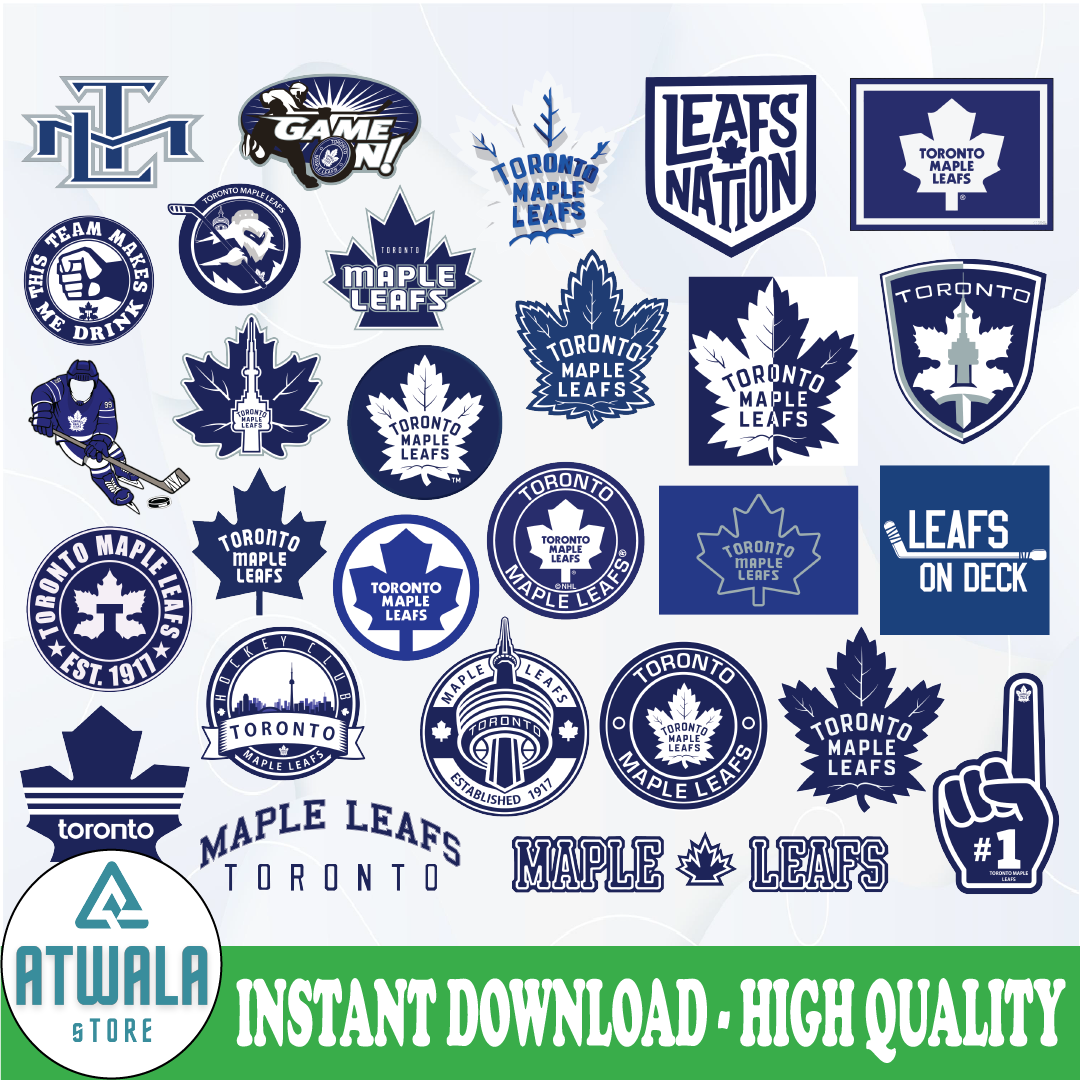 Toronto Maple Leafs Bundle Svg, Maple Leafs Svg, NHL svg, ho | Inspire ...