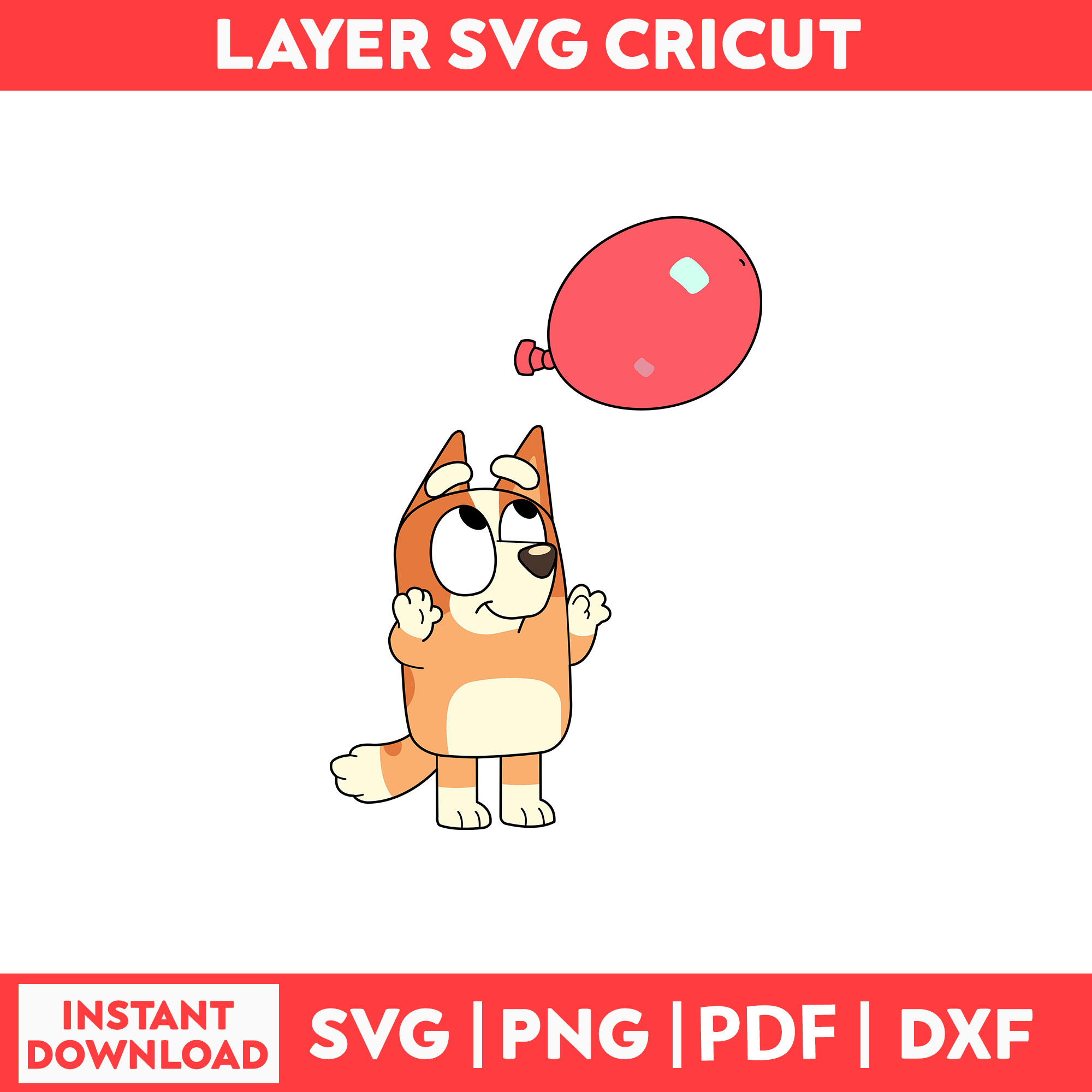 Bingo Dancing Birthday Svg, Bluey Birthday Svg, Png, Pdf, Dx | Inspire ...