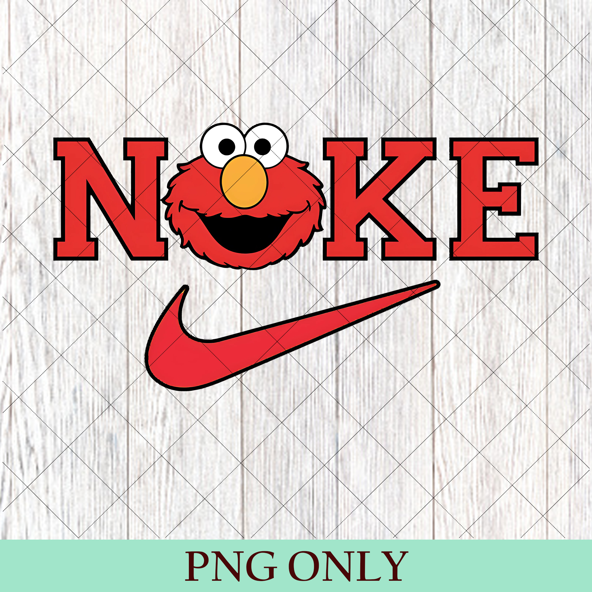 Elmo Red Nike PNG, Disney Elmo Red Nike PNG, Just Do It Elmo | Inspire ...
