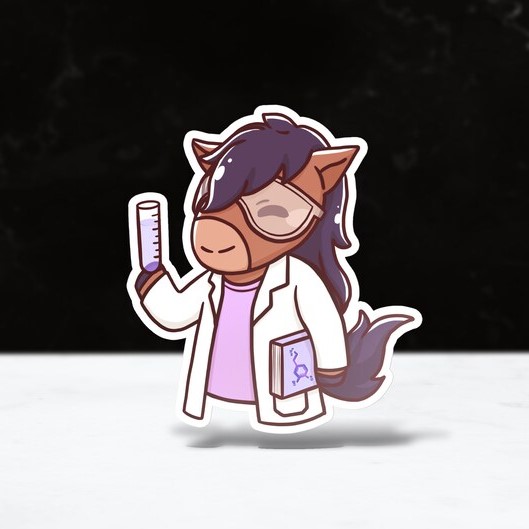 Chibi Chemistry Sticker | CPP | Cal Poly Pomona | Vinyl | Wa - Inspire ...