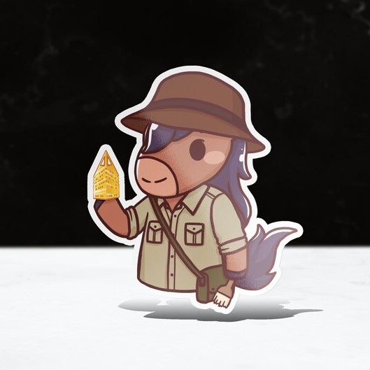 Chibi Archeology Sticker | CPP | Cal Poly Pomona | Vinyl | W | Inspire ...