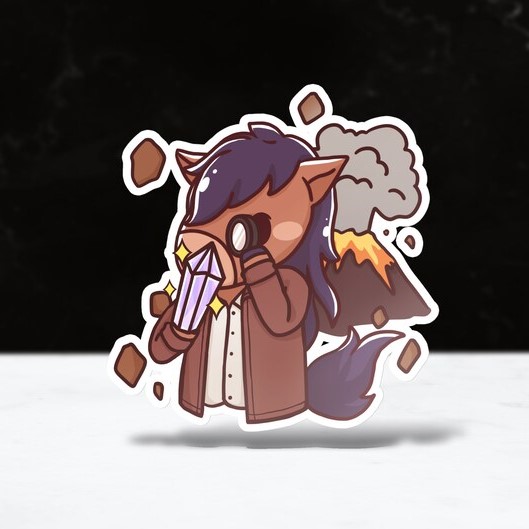 Chibi Geology Sticker | CPP | Cal Poly Pomona | Vinyl | Wate - Inspire ...