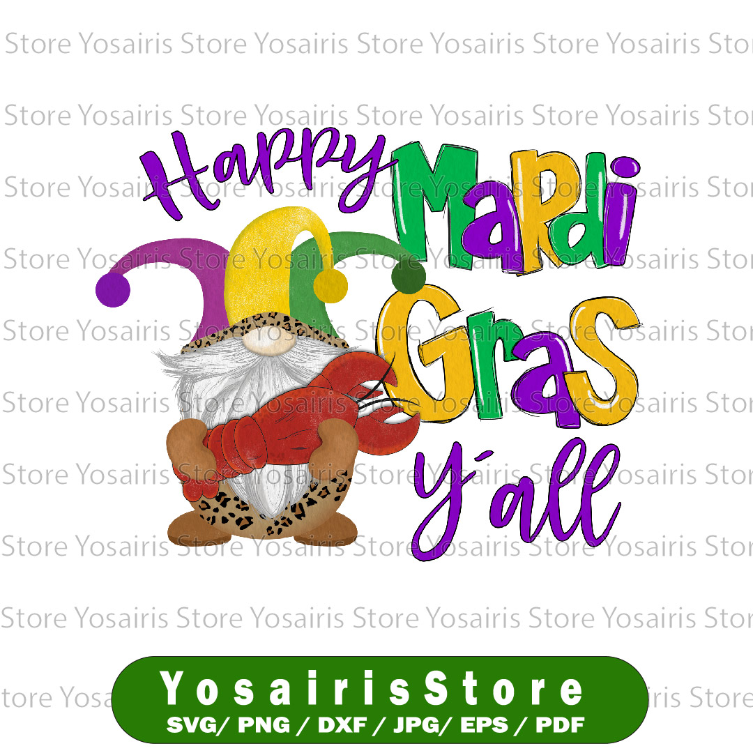 Happy Mardi Gras Y is all PNG,Mardi Gras Gnome Png, Mardi Gr - Inspire ...