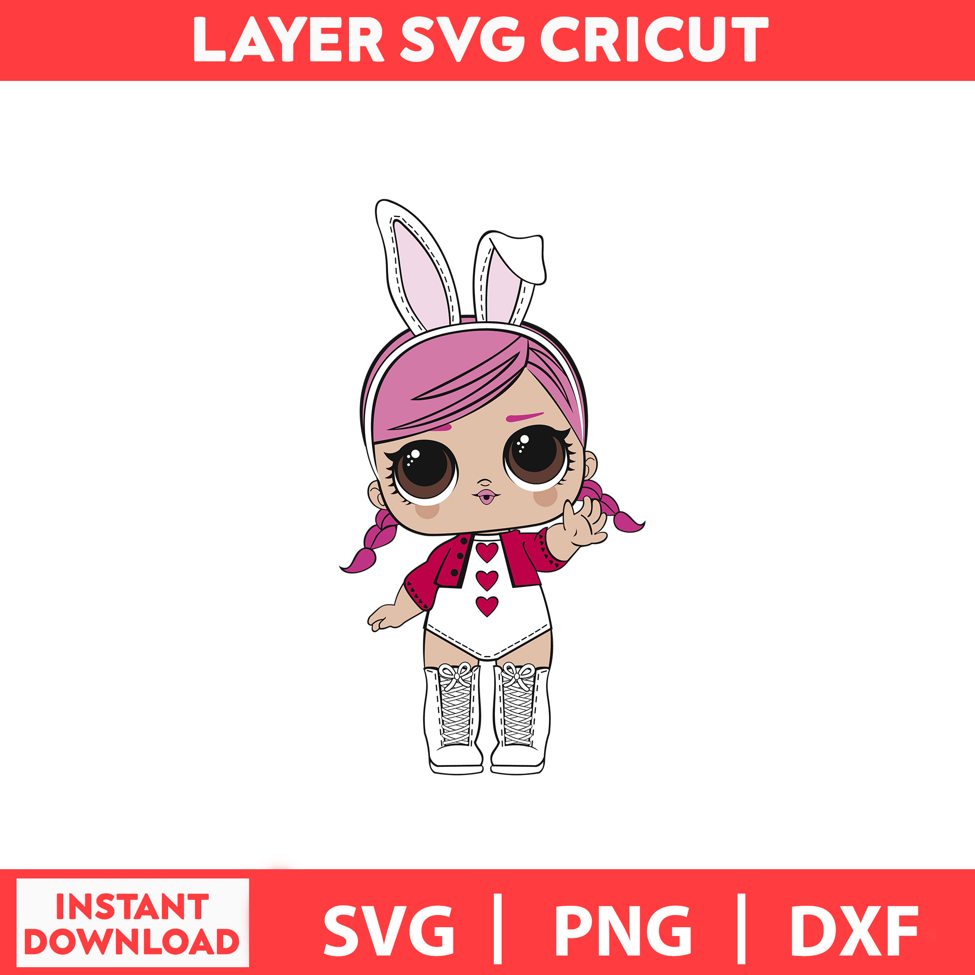 LOL Surprise Doll Of The LOL Svg, Png, Dxf Digital File. | Inspire Uplift
