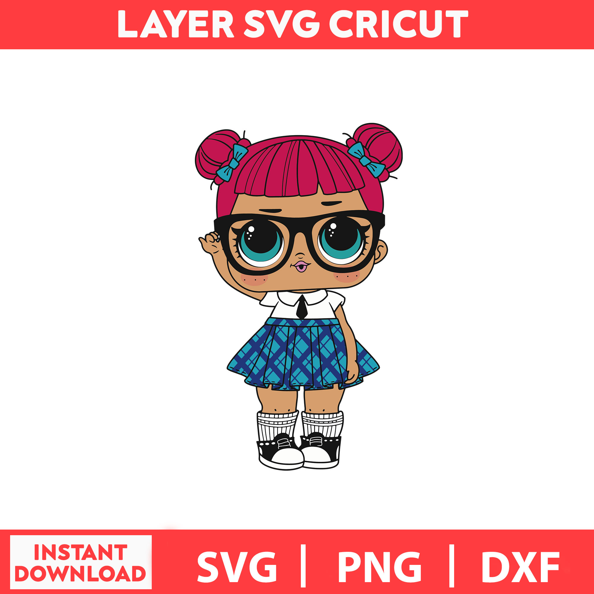 LOL Surprise Doll Squishy Of The LOL Svg, Png, Dxf Digital F | Inspire ...