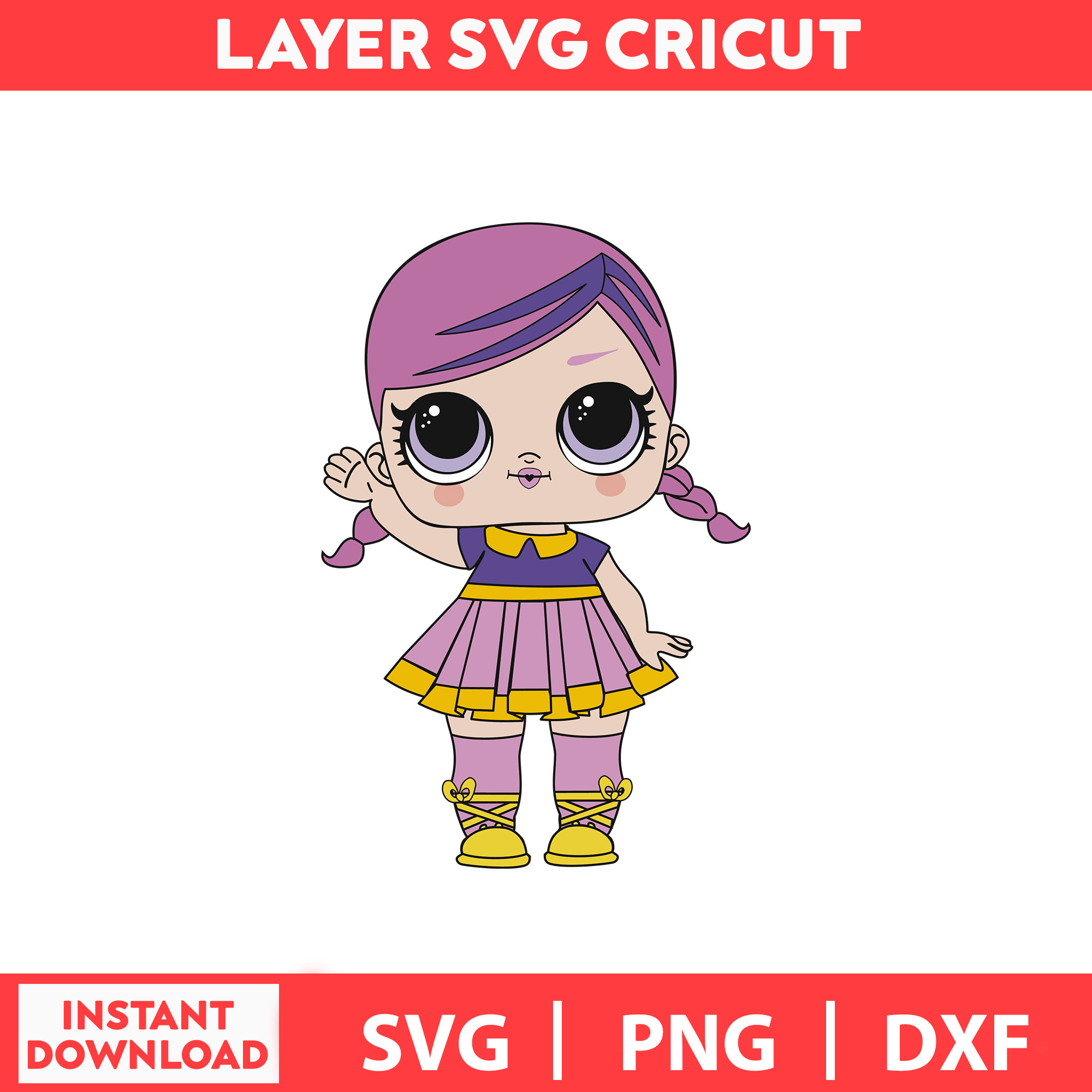Doll Surprise LOL Wallpapers Of The LOL Svg, Png, Dxf Digita | Inspire ...
