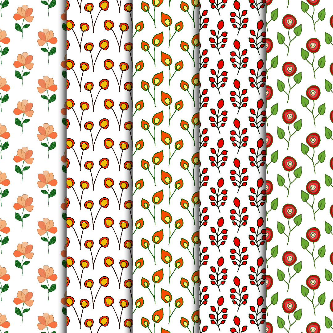 Digital seamless colorful scrapbooking paper | Inspire Uplift