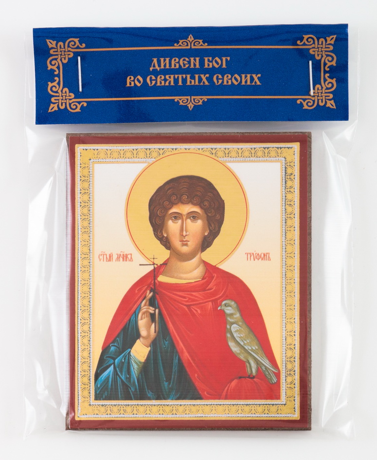 Saint Tryphon icon | Orthodox gift | free shipping | Inspire Uplift