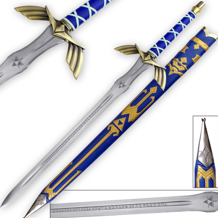 The Legend of Zelda Skyward Link's Master Sword With Scabbar | Inspire ...