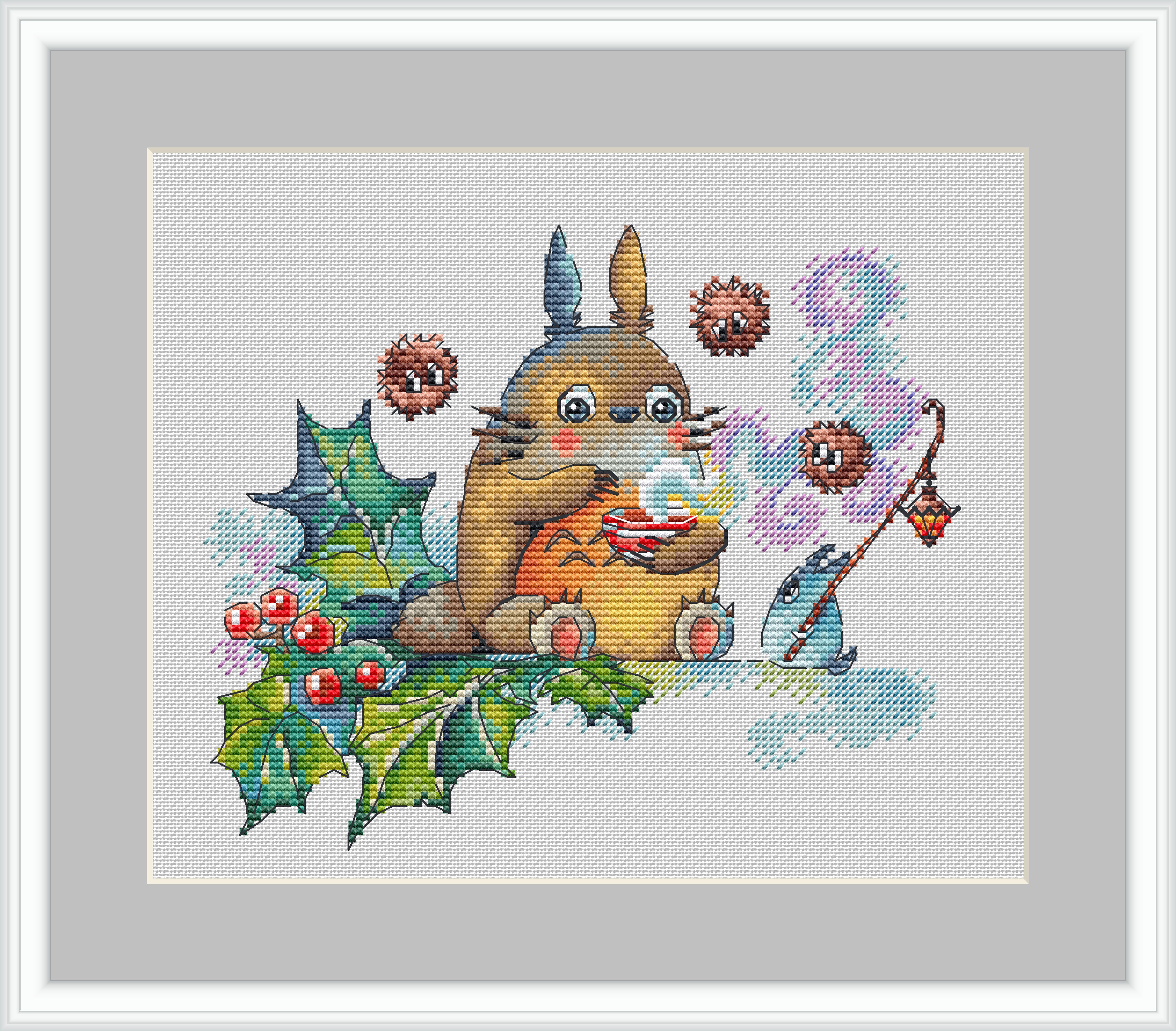 Bunny Cross Stitch Pattern Rabbit Cross Stitch Pattern Tea C | Inspire ...